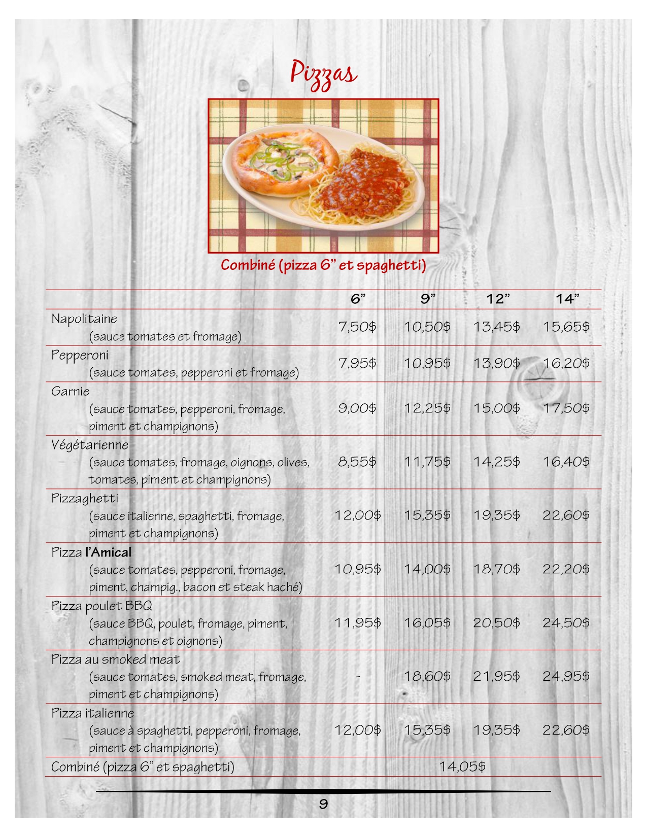 Restaurant l'Amical Saint-Lazare-de-Bellechasse